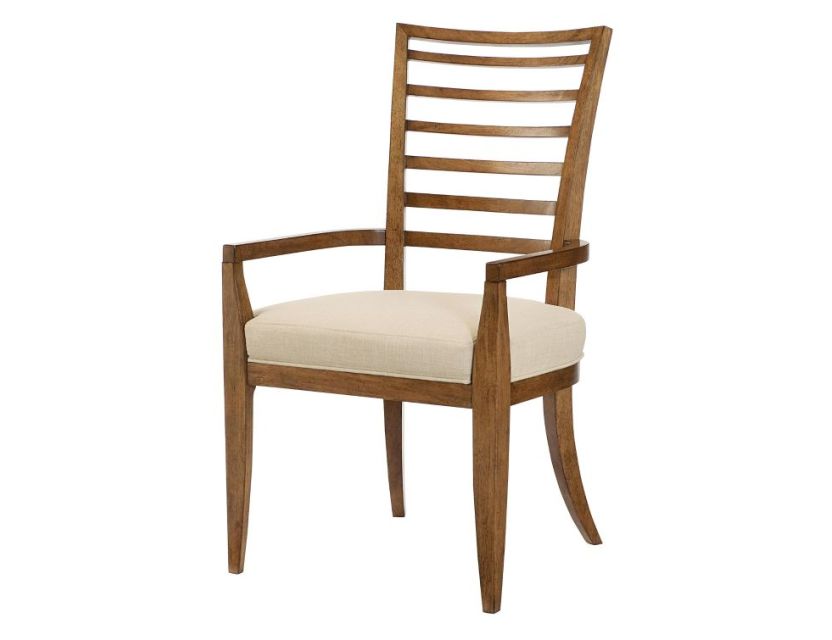 CHAIR, ARM LADDERBACK-UPH SEAT